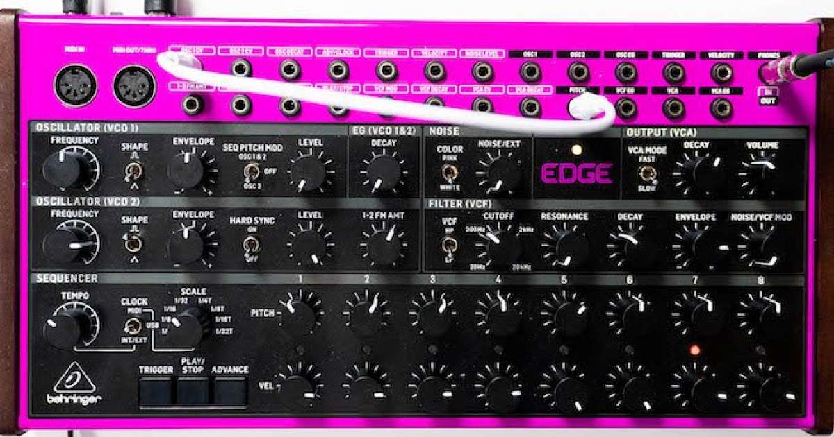 Ya conocemos los detalles del nuevo Behringer Edge - News - Mixmag Spain