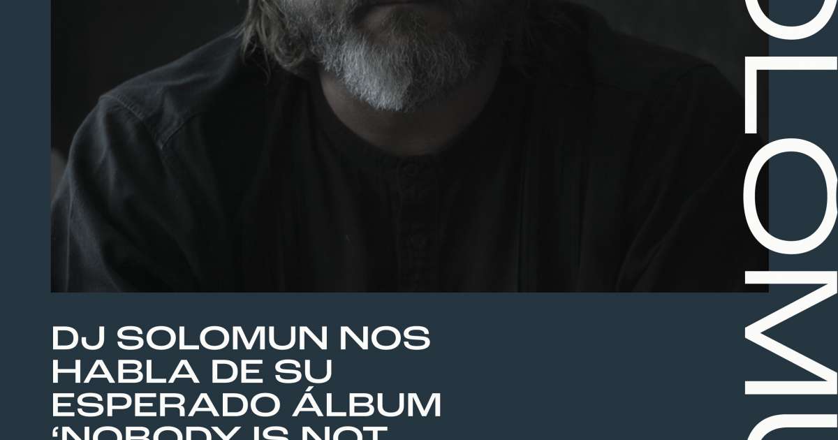 DJ Solomun - Features - Mixmag Spain